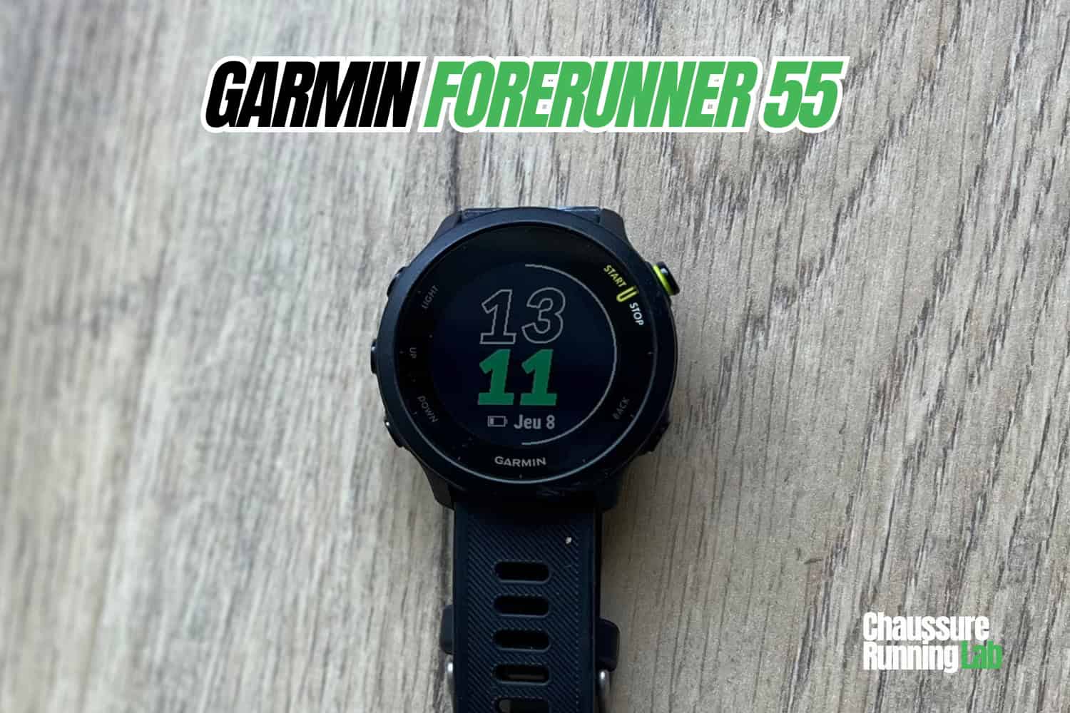 Garmin Forerunner 55 (test 2025) : super montre à prix mini